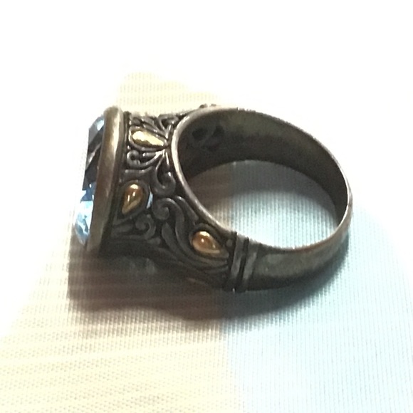 Samuel Benham | Jewelry | Samuel Benham Sterling Silver 8k Gold Large ...